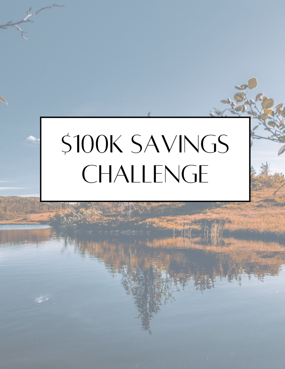 $100K Savings Challenge Digital Download – DesigningLifeCo
